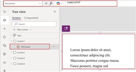 How To Use PDF Viewer Control In Power Apps