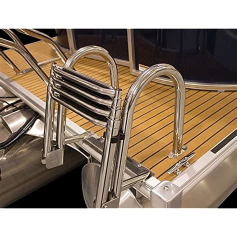 Yumeige Stainless 4 Steps Pontoon Boat Ladder Ubuy India
