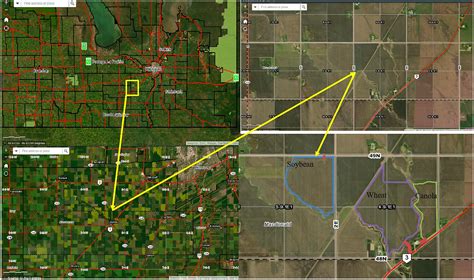 Field Experiment In Soybean Field With Multispectral Drone