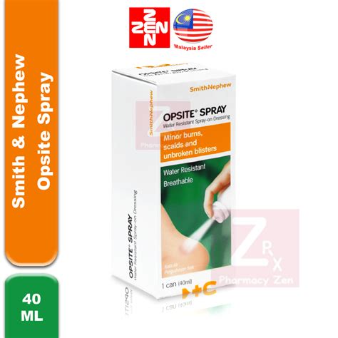 Smith And Nephew Opsite Spray 40ml Shopee Malaysia