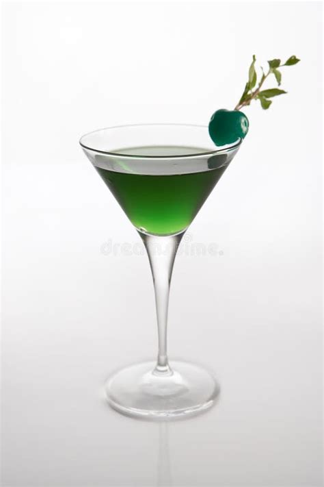 Green Cocktail Stock Image Image Of Alcoholic Frozen 7469719