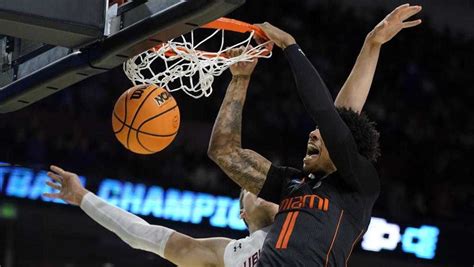 Miami Dominates No 2 Seed Auburn 79 61 To Reach Sweet 16