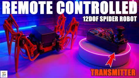 Building A Remote Controlled Spider Robot Using Arduino 12dof Step