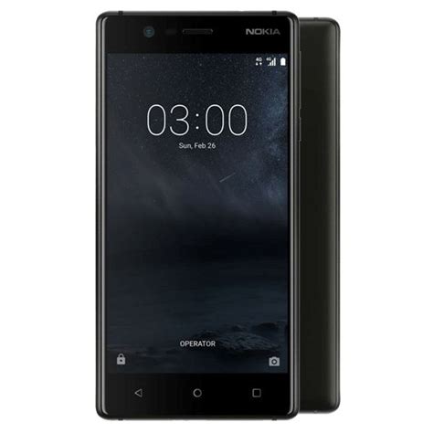 Nokia 3 Dual Sim Matte Black