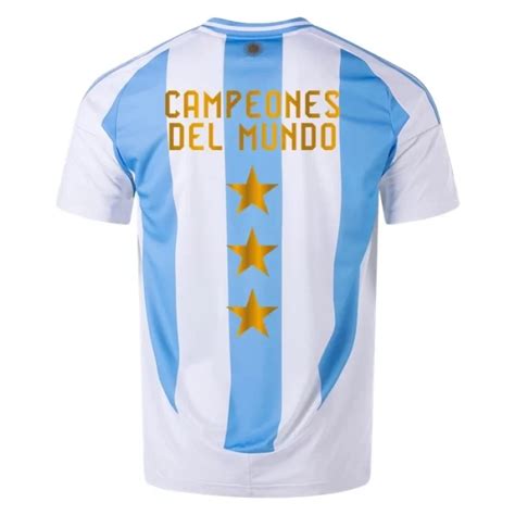 Maglia Calcio Argentina Champions Copa America 2024 Prima Uomo