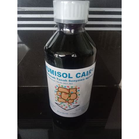 Jual HUMISOL Cair Pembenah Tanah Senyawa Humat Pembenah Tanah Organik 1