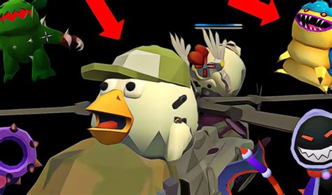 Chicken Gun мощный пазл ад Vaalgames гуляць анлайн бясплатна на сэрвісе Яндекс Игры