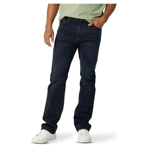 Wrangler Mens Slim Straight Fit Jean With Stretch