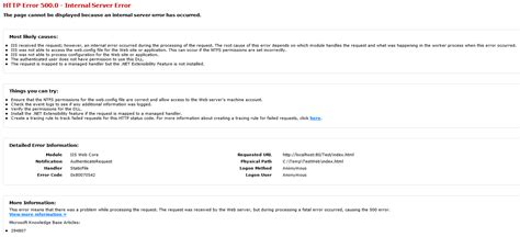 Iis 8 What Are The Least Permissions Required For An Application Pool