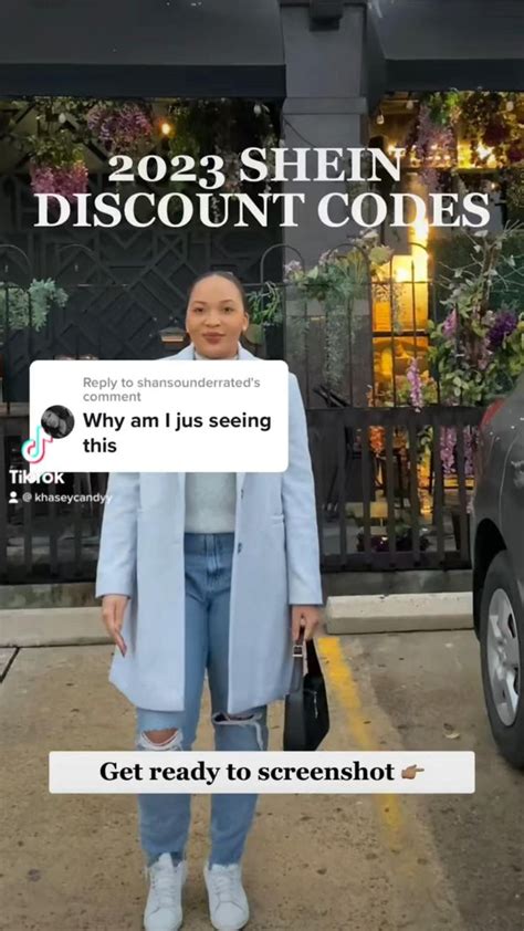 SHEIN Discount Codes For Additional Saving Stackable With Reference