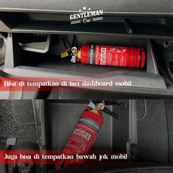 Jual APAR Mobil 0 5Kg 1Kg Gentleman Car Tabung Pemadam Racun Api