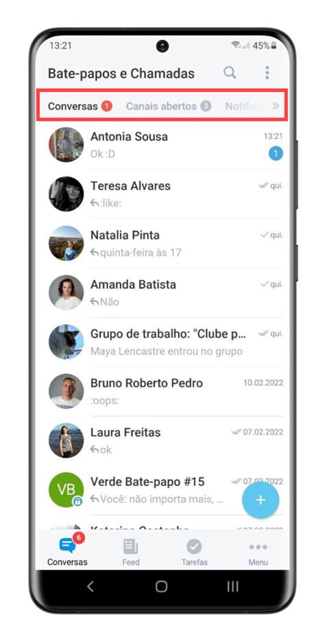 Aplicativo Móvel De Bitrix24 Visão Geral