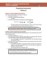 1P13 Computing Practice Version C 1 Pdf ENGINEER 1P13 INTEGRATED