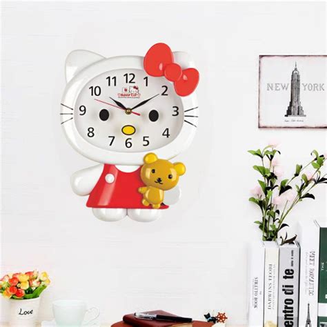 Reloj De Pared Hello Kitty Made In Asia Store