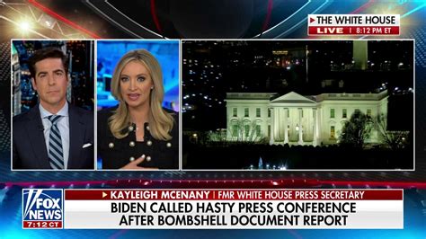 Kayleigh Mcenany On Biden Address We Just Watched A ‘wounded Political