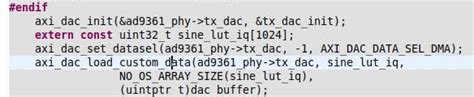 fmcw generation with zynq and fmcomms2 3 4 5 with no os reference
