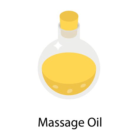 Massage Oil Concepts 5135463 Vector Art At Vecteezy