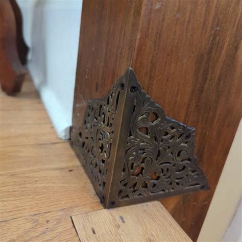 43 Set Of Solid Brass Decorative Corner Plate Protector Geometric B