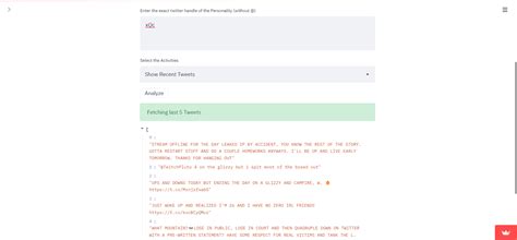 Github Srivari07twitter Sentiment Analysis Show Sentiments For