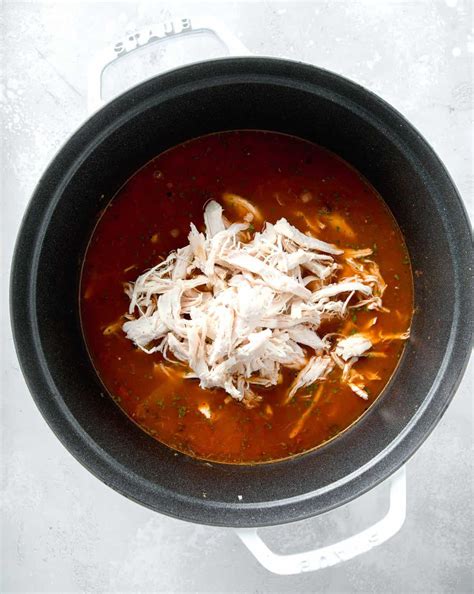 Creamy Chicken Tortilla Soup Table For Two® By Julie Chiou