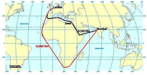 The 1967 75 Suez Canal Closure Lessons For Trade And The Trade Income