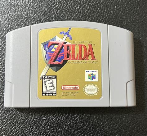 Yahooオークション 海外版 Nintendo64 ゼルダの伝説 時のオカリナ