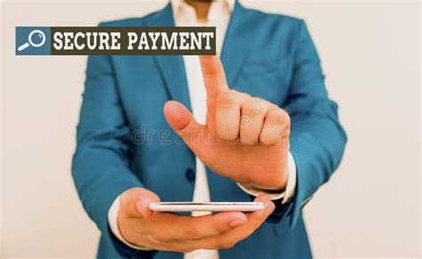 Conceptual Hand Writing Showing Secure Payment Business Photo Text