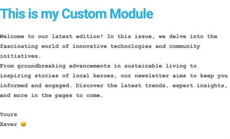 Using Custom Modules Mailster Knowledge Base