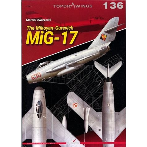 Top Drawings 7136 Mikoyan Gurevich Mig 17