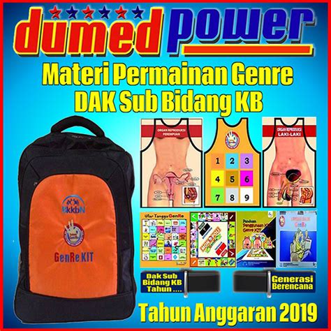DAK BKKBN 2021 BKR Kit Alat Media Peraga Genre Kit BKKBN 2021