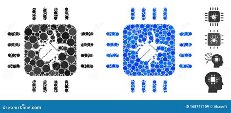 Hardware Bug Composition Icon Of Spheric Items Stock Illustration Illustration Of Infected