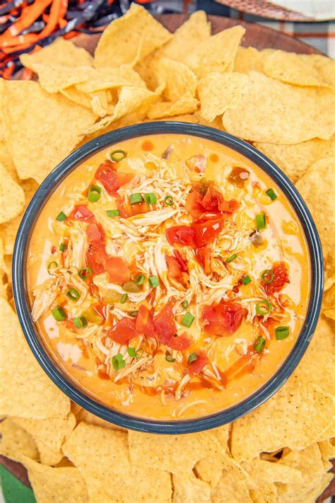 Slow Cooker Buffalo Chicken Dip Plain Chicken