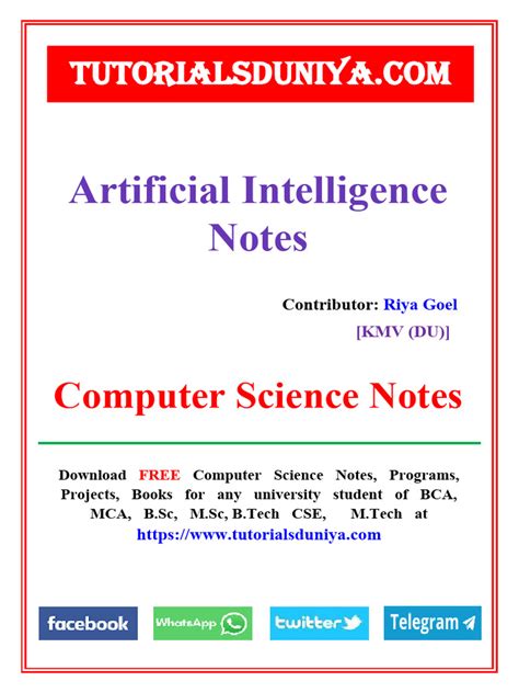 Artificial Intelligence Hand Written Notes 1731139248 Pdf Machine Learning Data Science