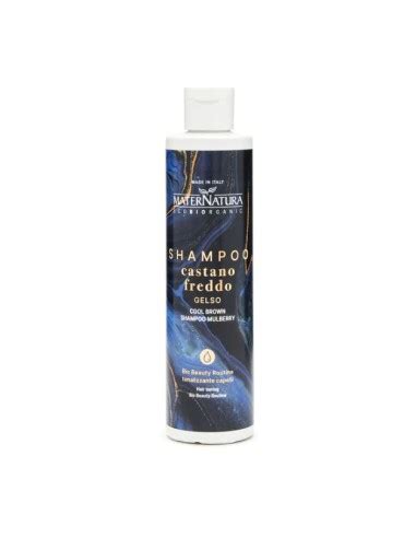 Maternatura Shampoo Tonalizzante Castano Freddo Gelso
