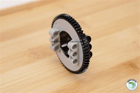 lego technic 60 tooth turntable green gecko workshop