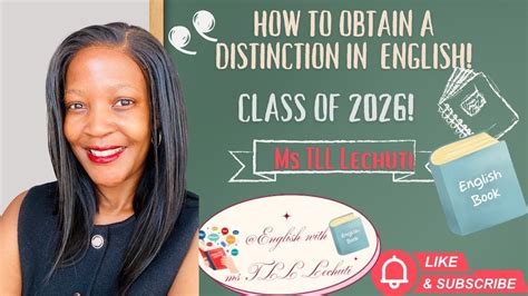 How To Obtain A Distinction In English Youtube
