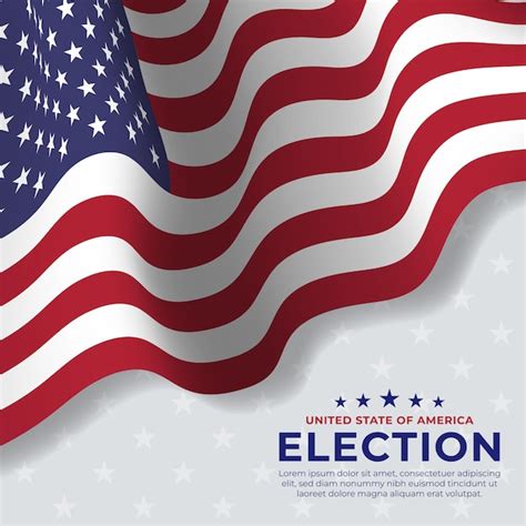 Contexte Du Jour Des élections Aux états Unis Damérique Vecteur Premium