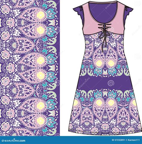 Oriental Paisley Seamless Pattern With Traditional Persian Buta Motif