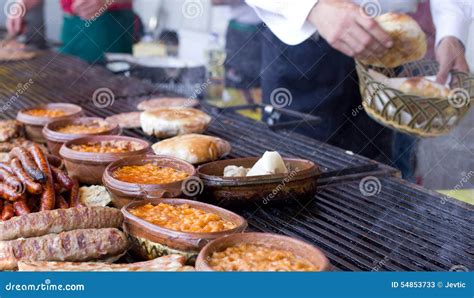 Balkan Fast Food Stock Image Image Of Beef Fair Delicious