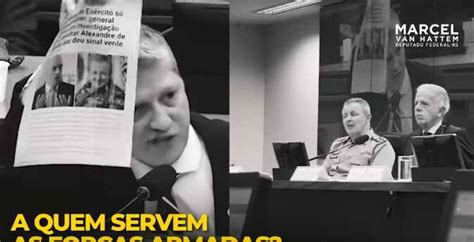 Marcel Van Hattem Detona Na Lata Comandantes Das Forças Armadas Vídeo