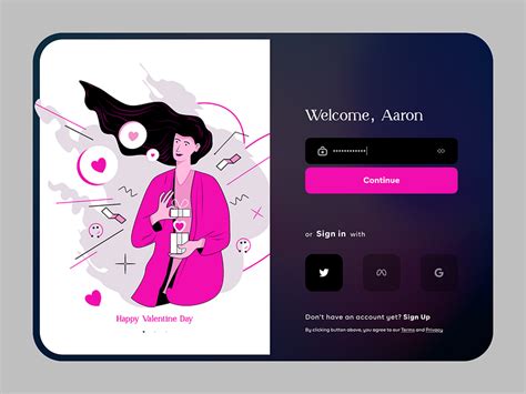 Login Screen📅 By Augustus On Dribbble