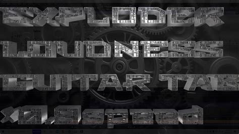 Exploder Loudness Guita Tab Youtube