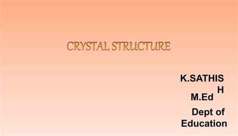 Crystallography 32 Classes Pdf