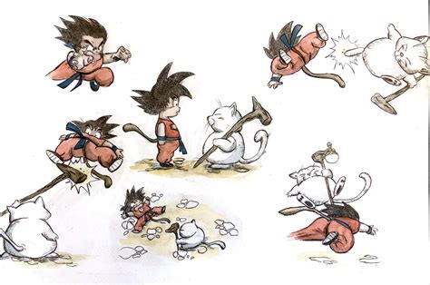 Oc Redraw The Karin Tower Training 😀 Hope You Like It R Dbz