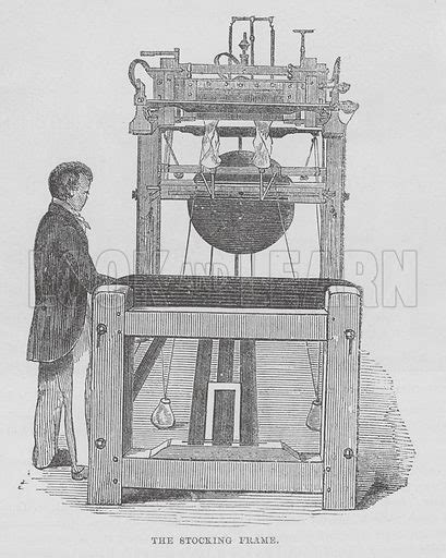 The Stocking Frame Stock Image Look And Learn