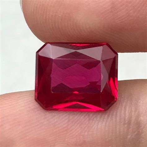 Synthetic Ruby Etsy