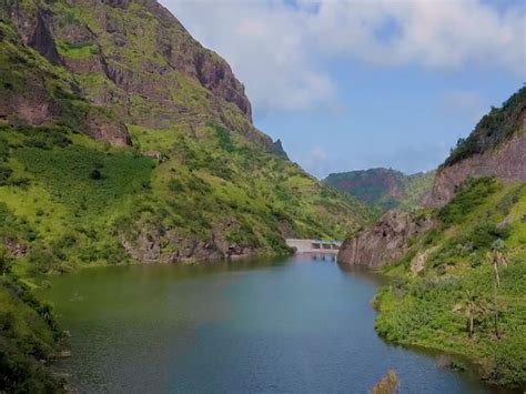 Barragem Principal E Estrada De Acesso Armando Cunha Cabo Verde