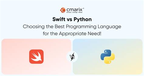 Swift Vs Python Which Programming Language Best For Your Project Cmarix Posted On The Topic