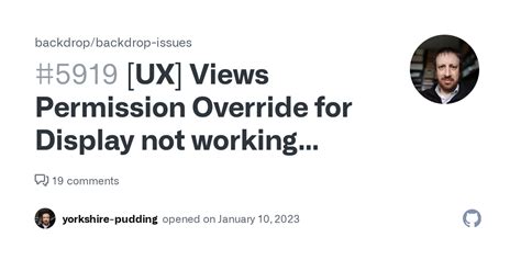 Ux Views Permission Override For Display Not Working Properly · Issue