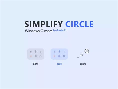 Cursors Simplify Crosshair On Windows Download On VSThemes Org